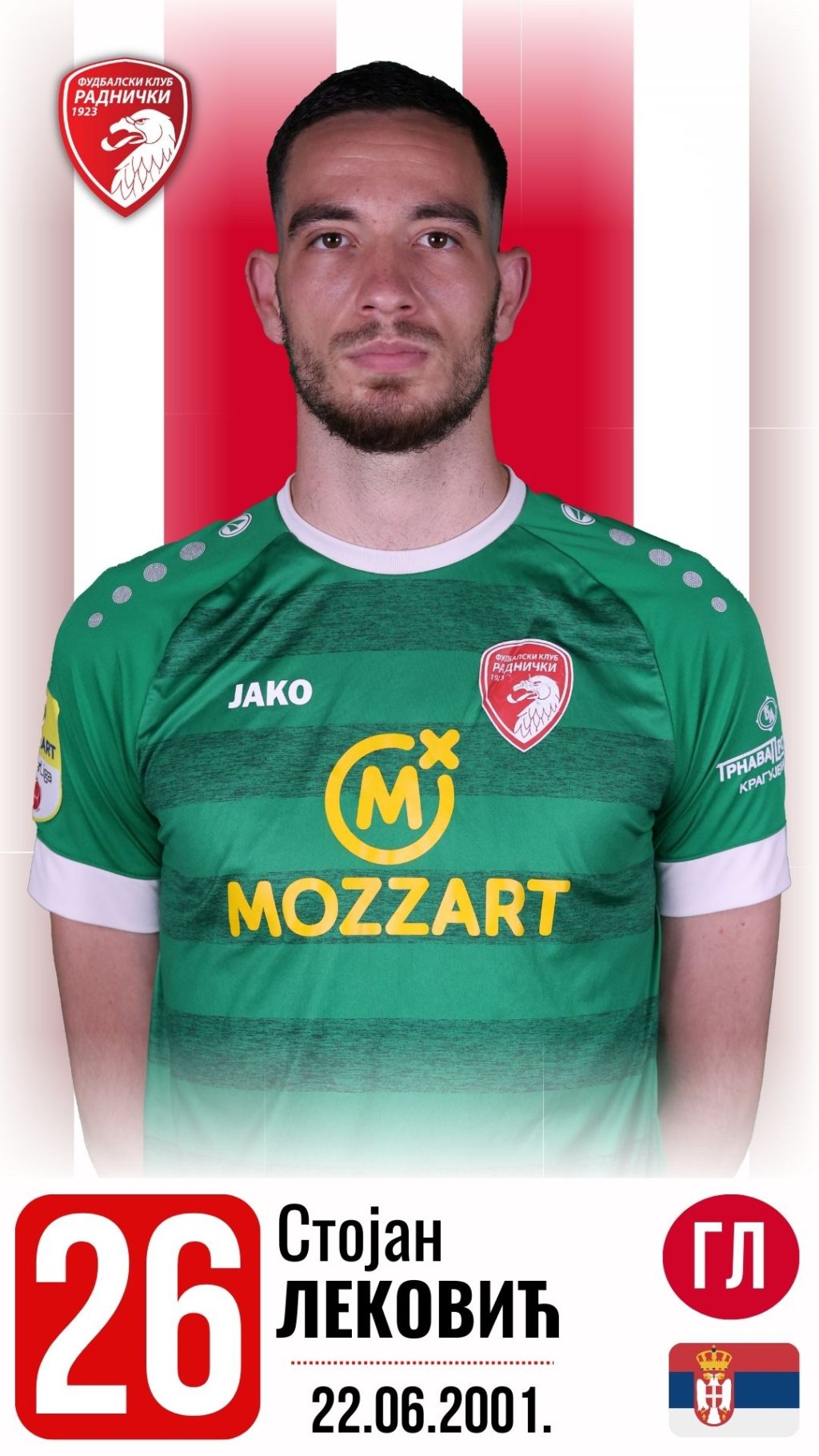 ПРВИ ТИМ – 2023/24 - ФК РАДНИЧКИ 1923